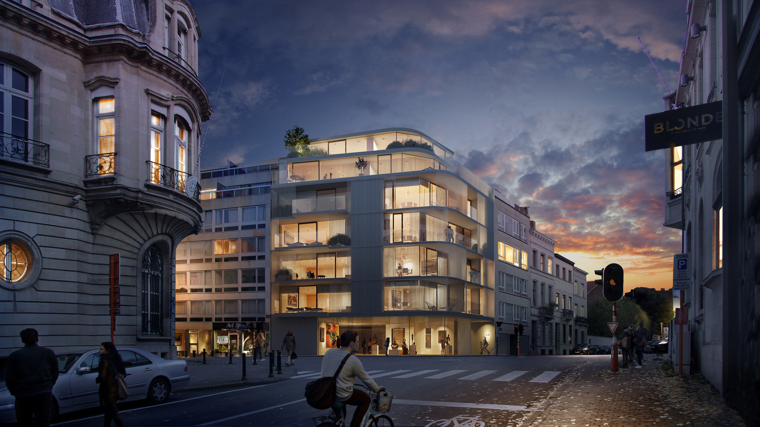 Parc Tenbosch/Châtelain, projet de standing "The Bright" : Ixelles 1050 ...